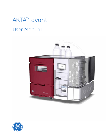 GE AKTA avant User Manual | Manualzz