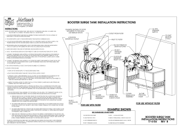 Multiplex Mccanns Booster Tank Installation Guide | Manualzz