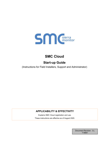 FieldServer SMC Cloud Start-up Guide | Manualzz