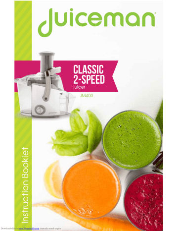 Juiceman JM400 Juicer Owner's Manual | Manualzz