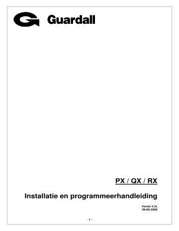 Guardall PX de handleiding | Manualzz