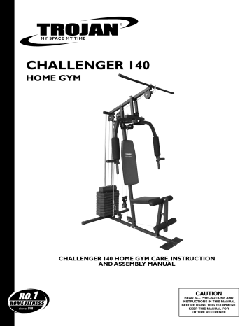 Trojan Challenger 140 Owner's Manual | Manualzz
