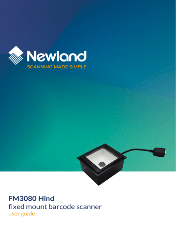 Newland FM3080 Hind Stationary scanner User Guide | Manualzz
