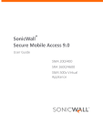 Sonicwall SMA 500v User Guide | Manualzz