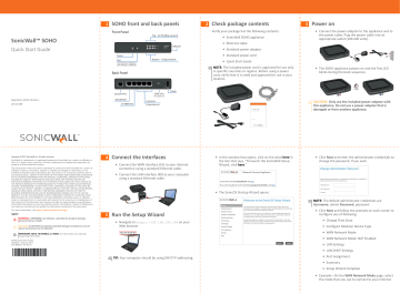 Sonicwall SOHO Quick Start Guide | Manualzz