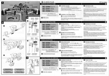 Shimano SC-C050 Fietscomputer Service Instructions | Manualzz