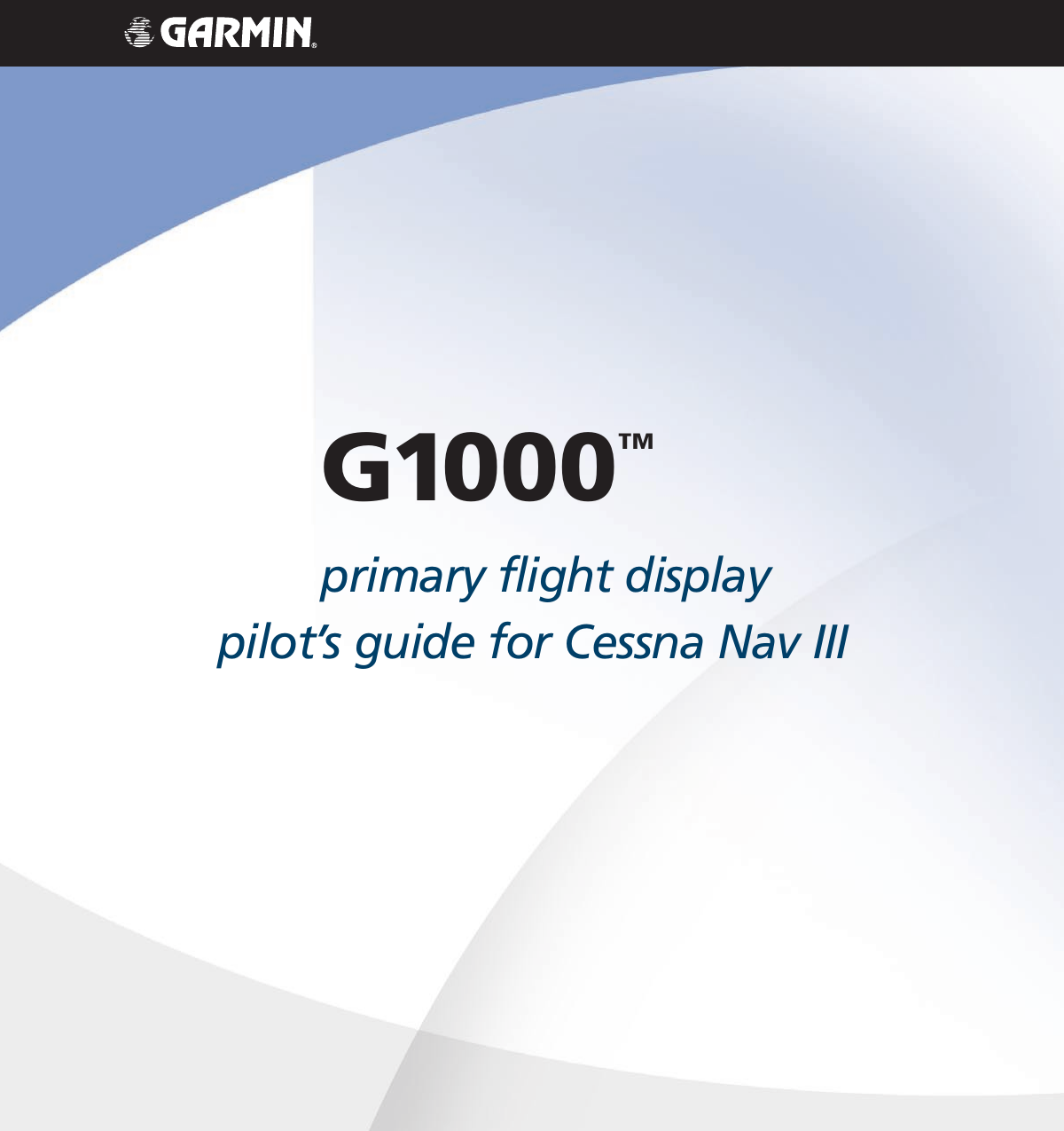 Garmin Cessna Caravan G1000 Pilot's Manual | Manualzz