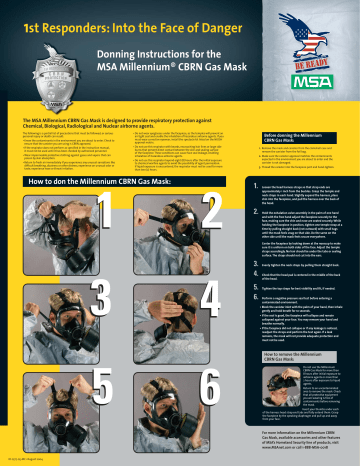 Advantage CBRN and Riot Control Gas Masks Instruction manual | Manualzz