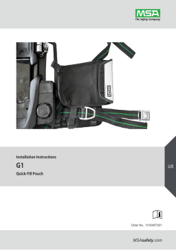 MSA G1 G1 SCBA - Instrucciones de instalación, Manual de operación, Guía del usuario