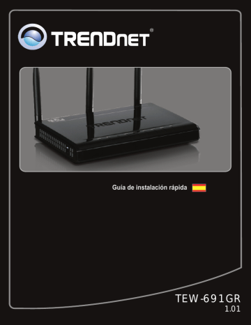 TRENDnet RB-TEW-691GR N450 Wireless Gigabit Router Quick Installation ...