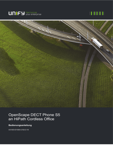 Unify S5 OpenScape DECT Phone and HiPath Cordless Office ...