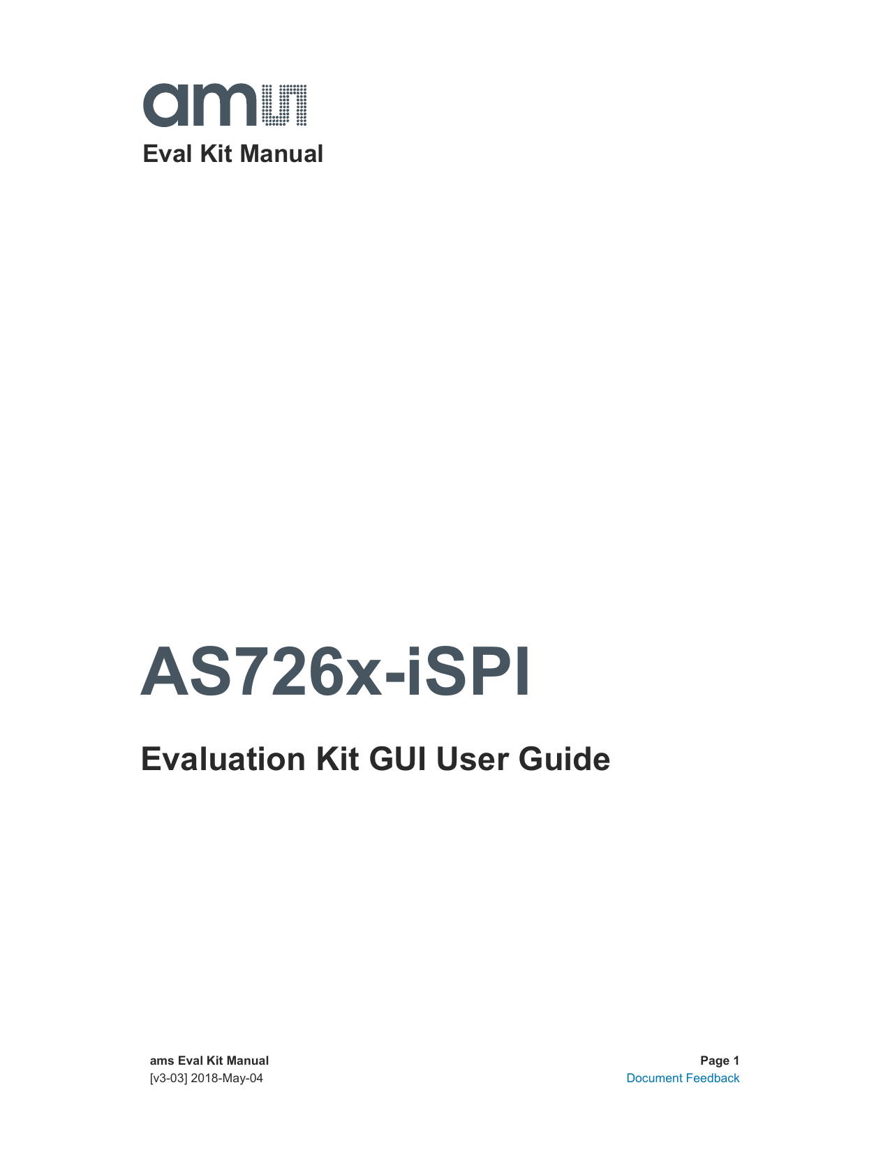 AMS AS7263 Light Sensor User Guide | Manualzz