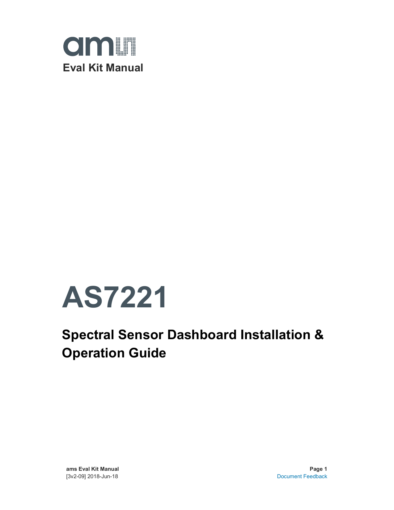 AMS AS7221 Smart Lighting Management User Guide | Manualzz