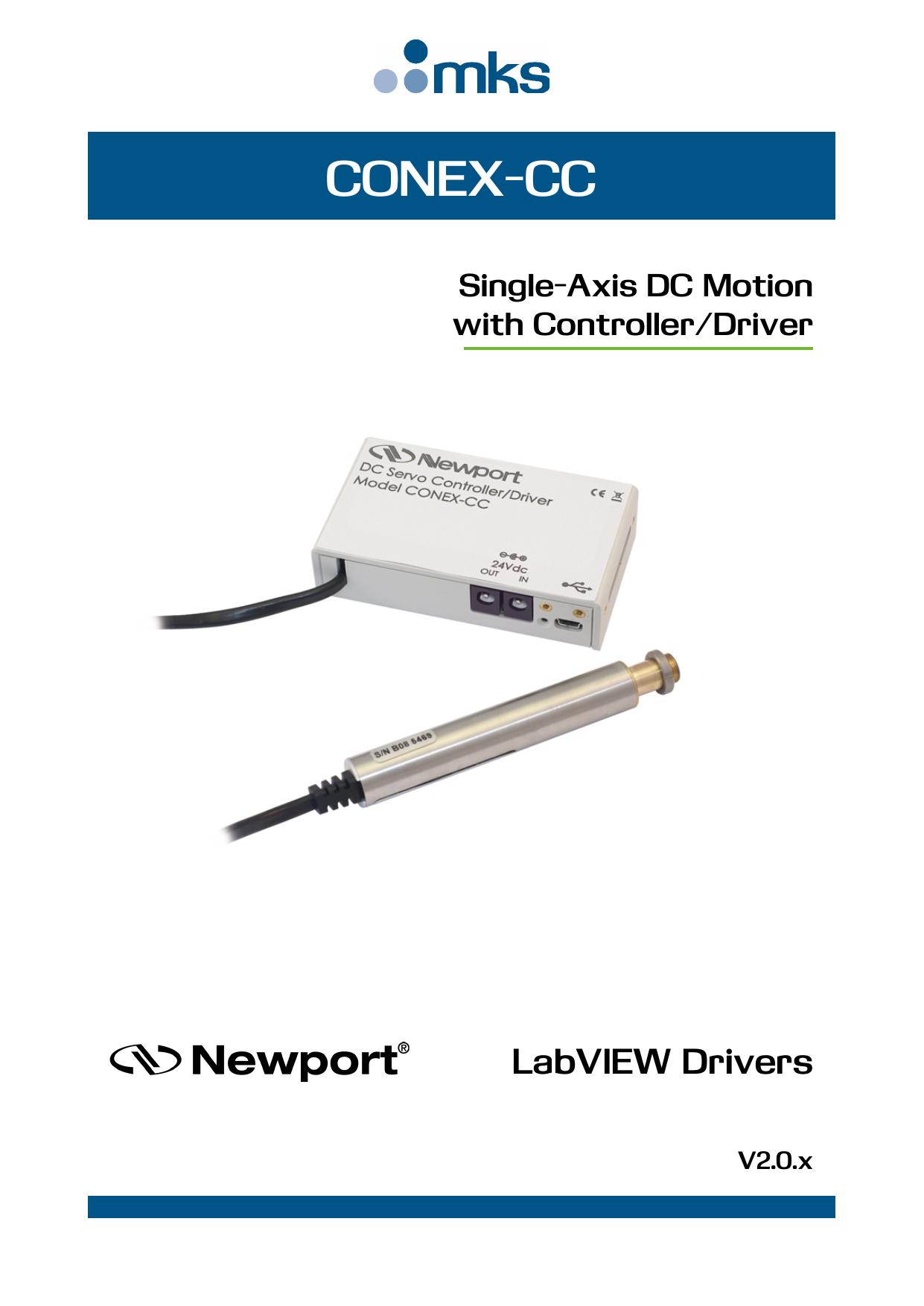 Newport CONEX-CC User Manual | Manualzz