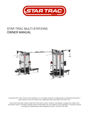 Star Trac Multi Nine-Station M9619 Manual | Manualzz