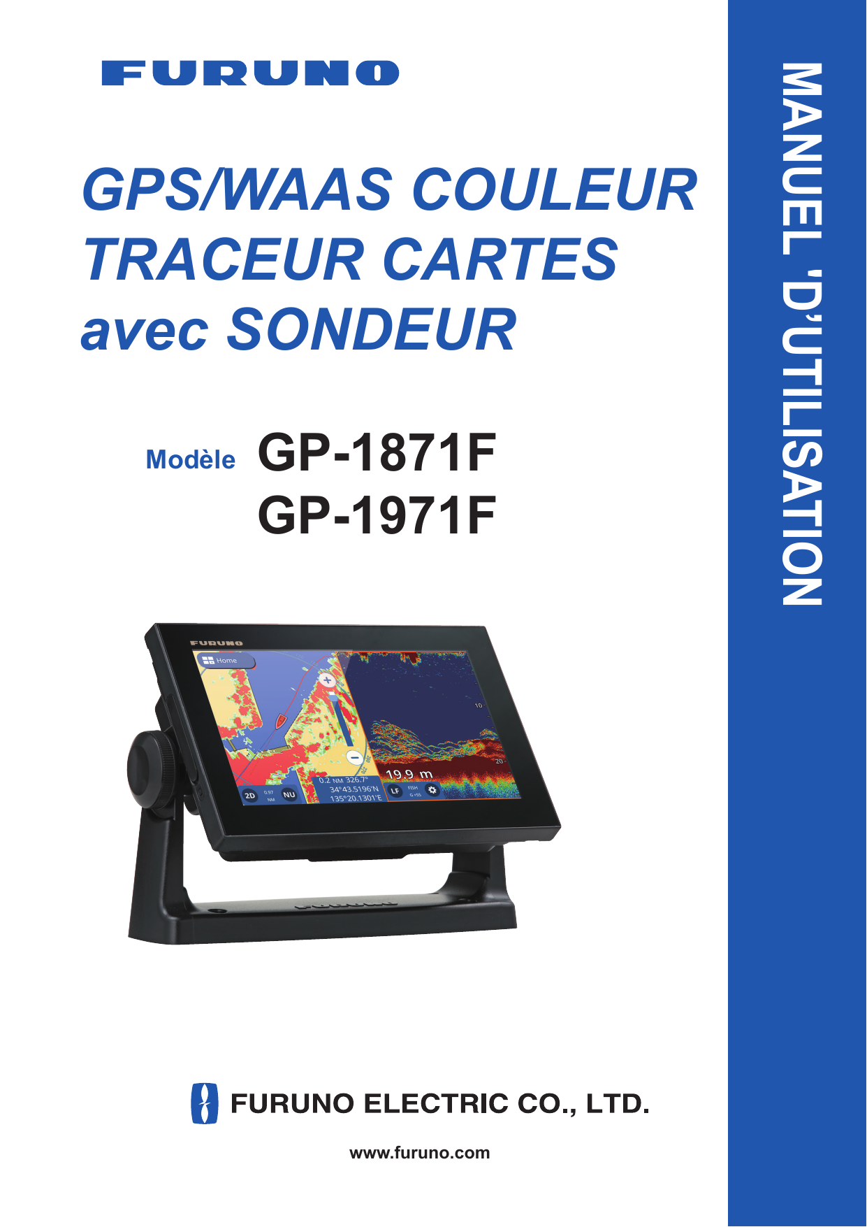 Furuno GP1971F Manuel utilisateur | Manualzz
