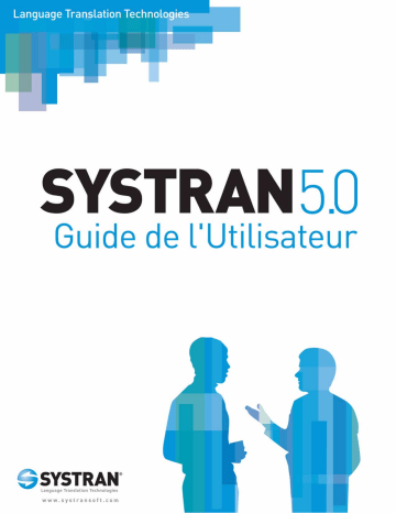SYSTRAN 5.0 Mode d'emploi | Manualzz