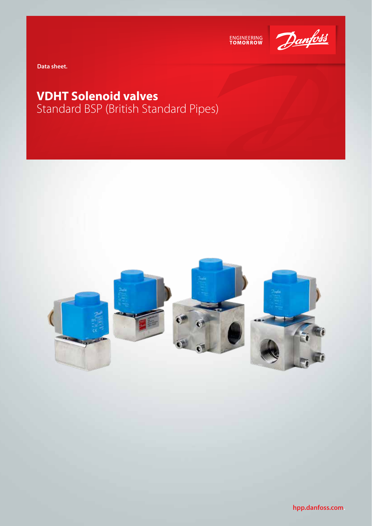 Danfoss Solenoid valve VDHT BSP Data Sheet | Manualzz