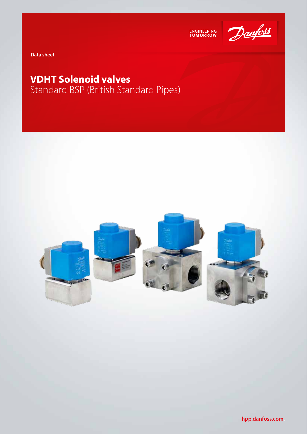 Danfoss Solenoid valve VDHT BSP Data Sheet | Manualzz