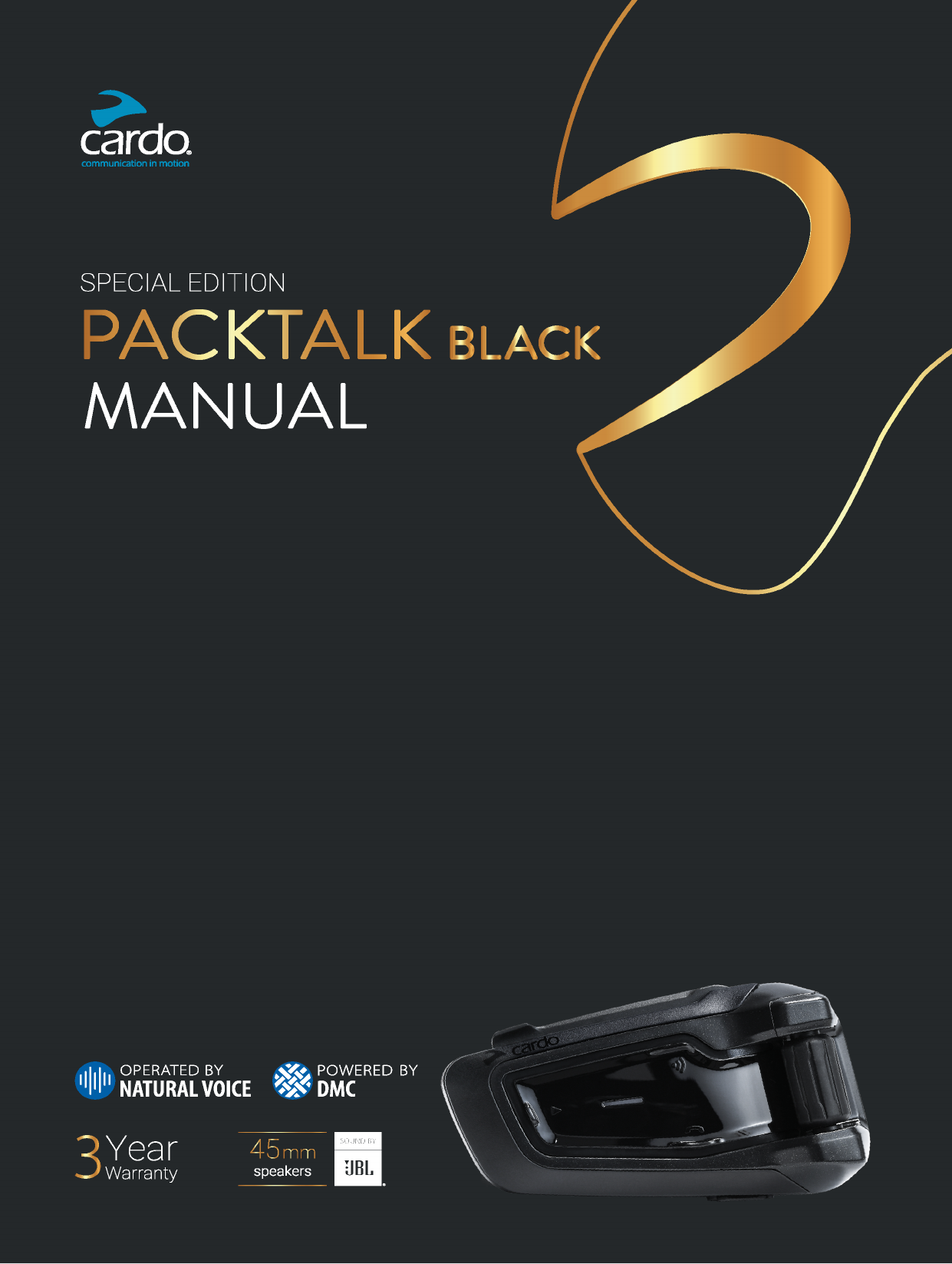 Cardo Systems PACKTALK BLACK User manual | Manualzz