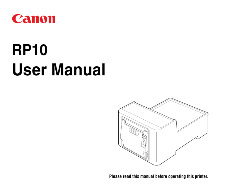 Canon RP10, imageFORMULA RP10, imageFORMULA CR-120, imageFORMULA CR-50 ...