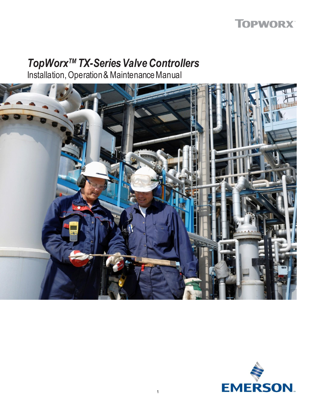 TopWorx TX-Series Valve Controllers Owner's manual | Manualzz