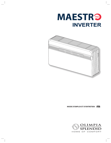 Olimpia Splendid Maestro Pro Inverter 12 HP Manuel utilisateur | Manualzz