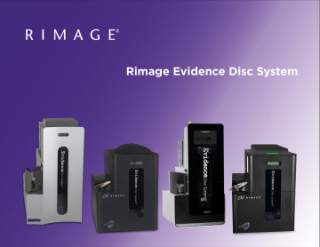Rimage Evidence Disc System Software User Guide | Manualzz