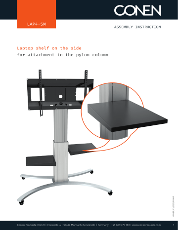 Promethean ActivPanel Stand Assembly Instructions | Manualzz