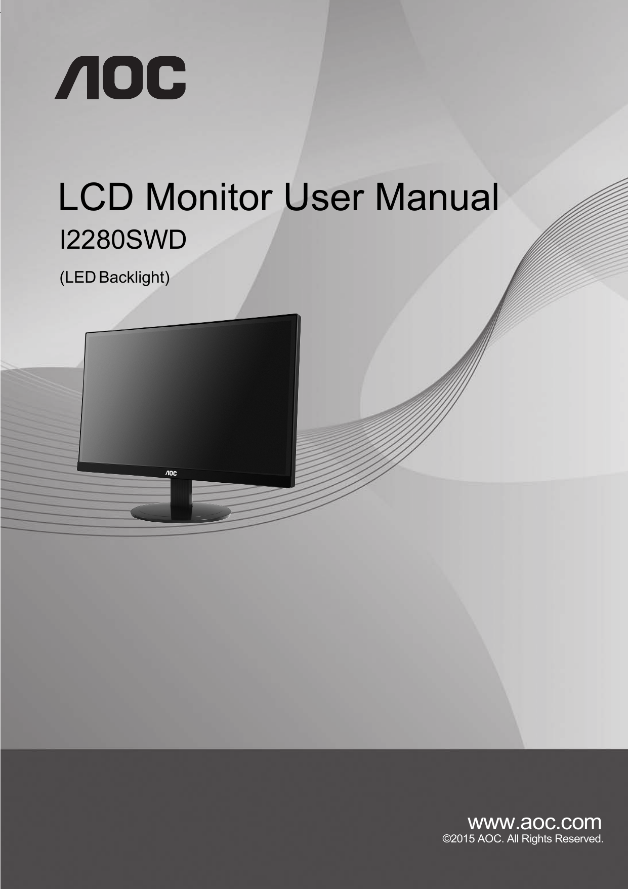 AOC I2280SWD Owner Manual | Manualzz
