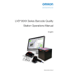 Omron LVS-95XX Barcode Quality Station | AI Chat & PDF | Manualzz