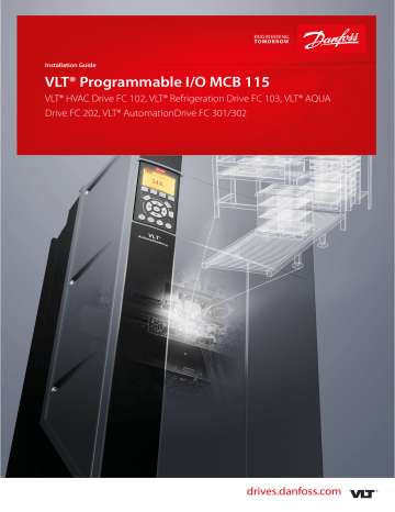 Danfoss VLT Refrigeration Drive FC 103 Installation Guide | Manualzz