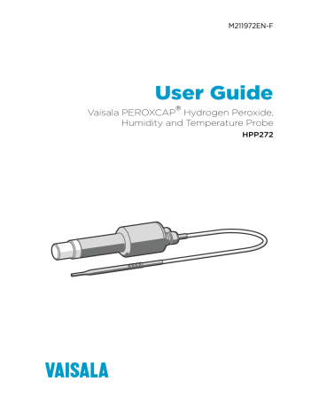 Vaisala HPP272 Manual | Manualzz