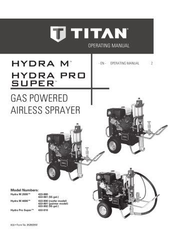 Titan Hydra M2000, M4000 Product Manual | Manualzz