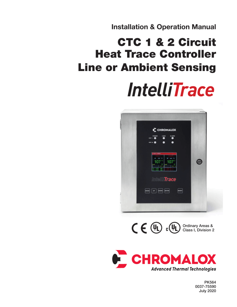 Chromalox CTC Installation guide | Manualzz