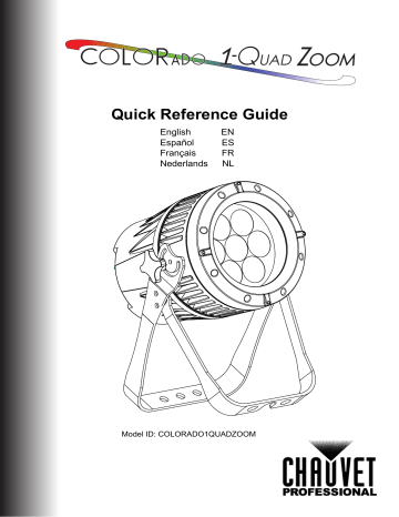 Chauvet Colorado Guide de référence | Manualzz