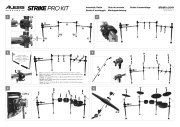Alesis Strike Pro Kit Eleven-Piece Professional Electronic Drum Kit ...