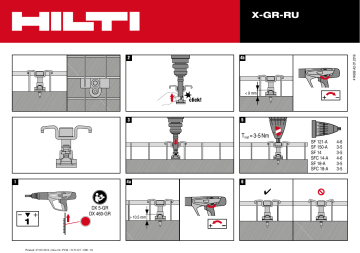 Hilti X-GR User guide | Manualzz