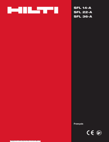 Hilti SFL 22A Mode d'emploi | Manualzz
