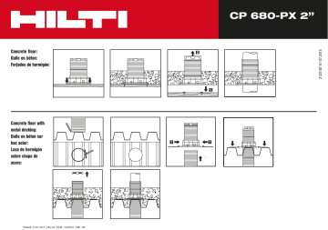 Hilti CP 680-PX 2" Instruction for use | Manualzz
