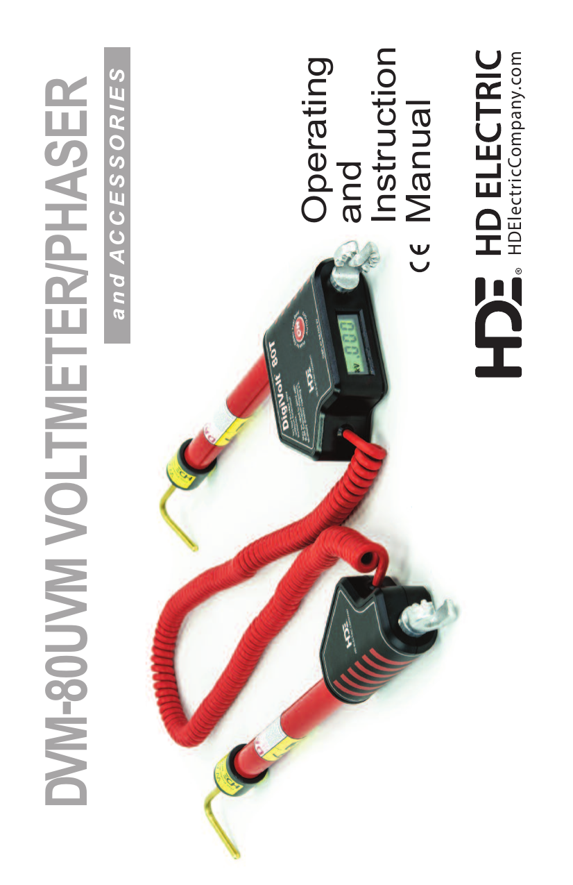 Greenlee 52088657_DVM-80UVM Digital Voltmeter IM.pdf Instruction Sheet ...