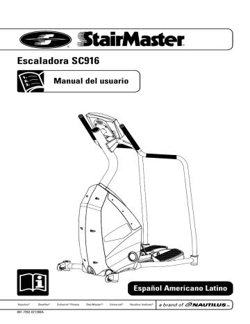 Stairmaster SC916 StairClimber El manual del propietario | Manualzz