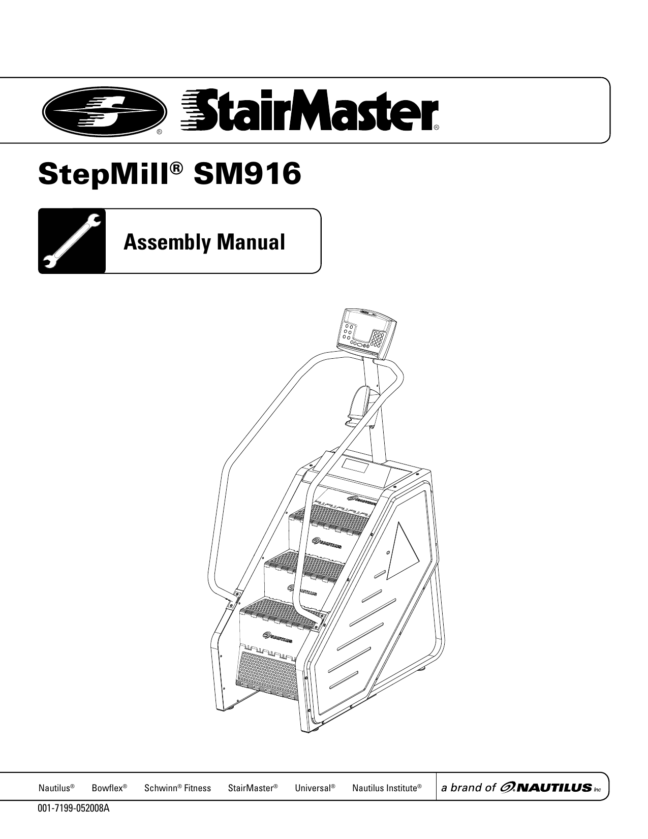StairMaster SM916 StepMill Manual | Manualzz