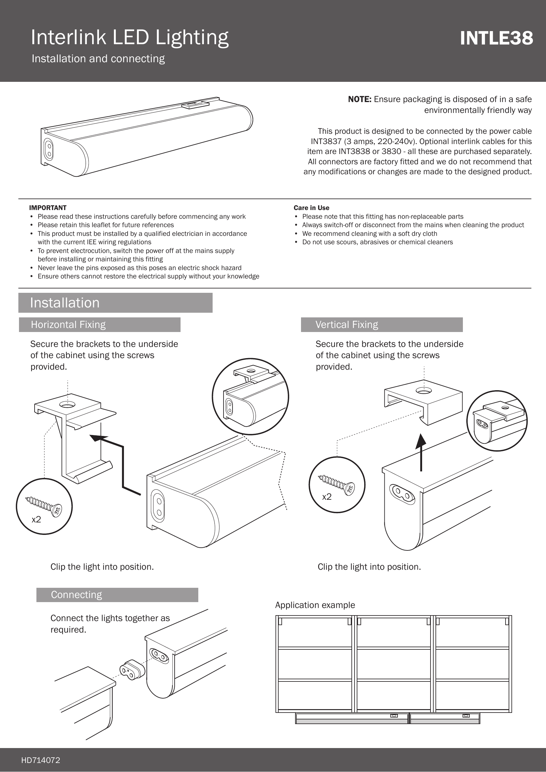 Interlink SY7690WW Installation guide | Manualzz