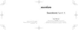 Soundcore SoundCore - User manual, User Guide, Quick start Guide