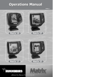 Humminbird Matrix 27 Owner Manual | Manualzz