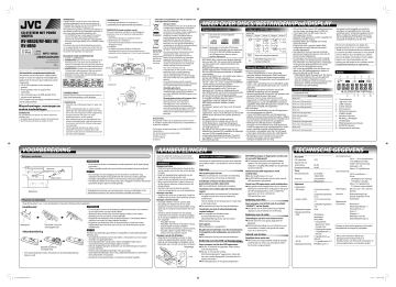 JVC RV-NB50 de handleiding | Manualzz