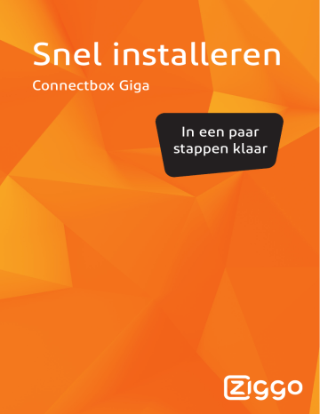 Ziggo Connectbox Giga de handleiding | Manualzz