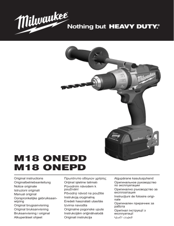 Milwaukee M18 ONEPD Manualul proprietarului | Manualzz