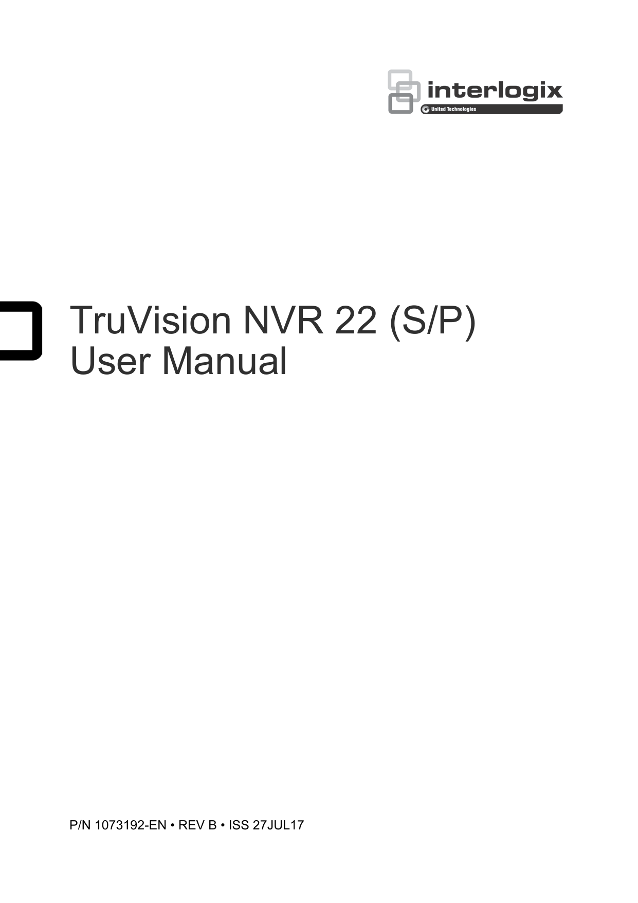 TRUVISION TVN-2264P-4T 64CH H.265 4TB Product Manual | Manualzz
